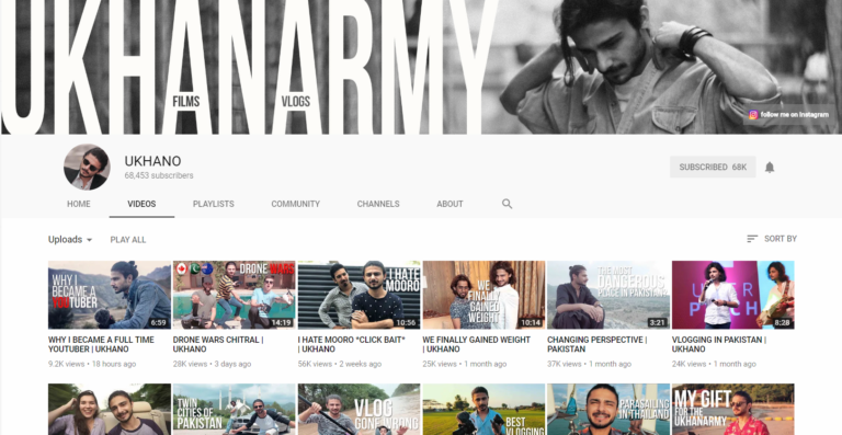 Top 10 Travel Vloggers and Youtubers from Pakistan | Bradri.