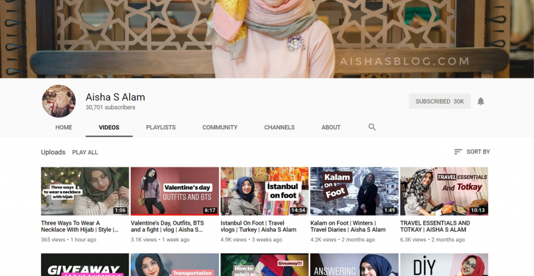 Most Popular Pakistani Female Vloggers on YouTube | Bradri.